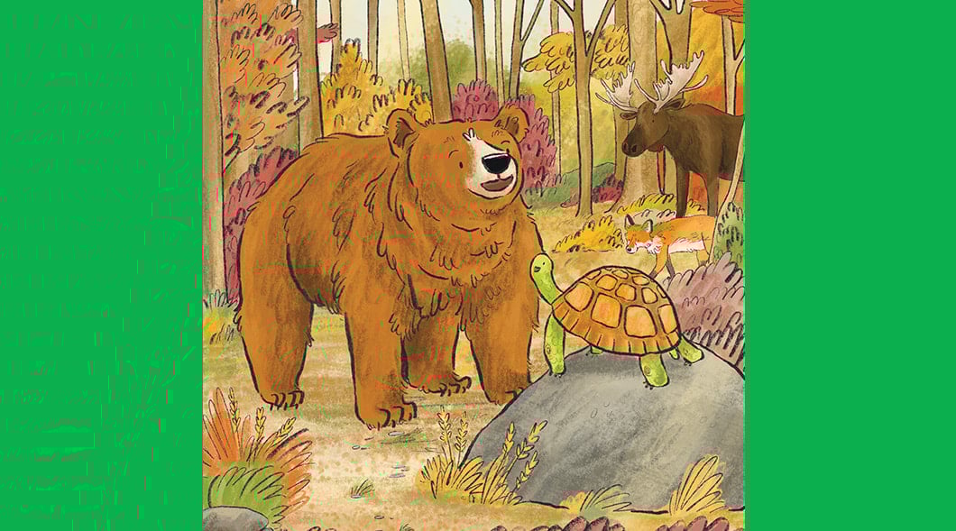 Turtle's Race With Bear